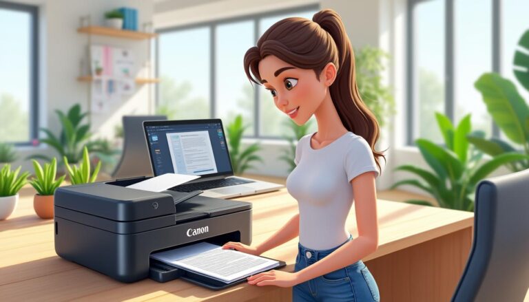 📄 Numériser facilement vos documents avec une imprimante Canon